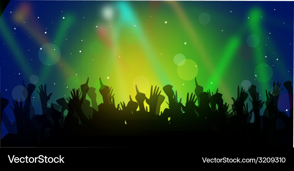 Night party Royalty Free Vector Image - VectorStock