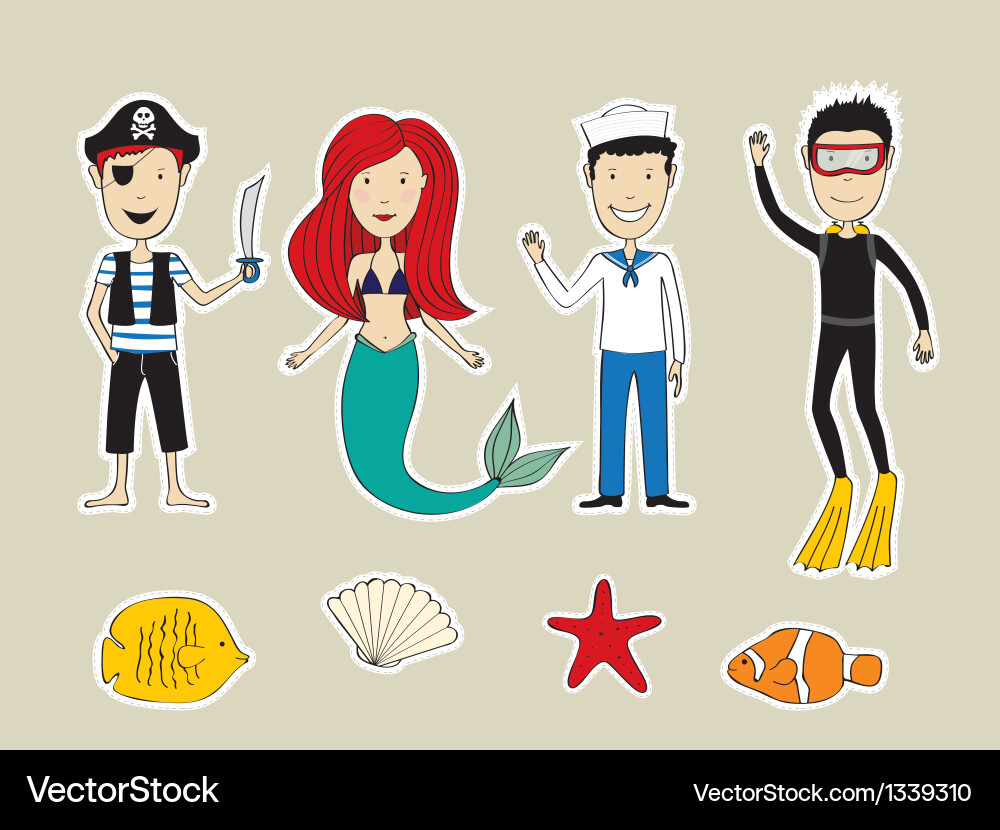 Mermaid Boy Vector Images (over 430)