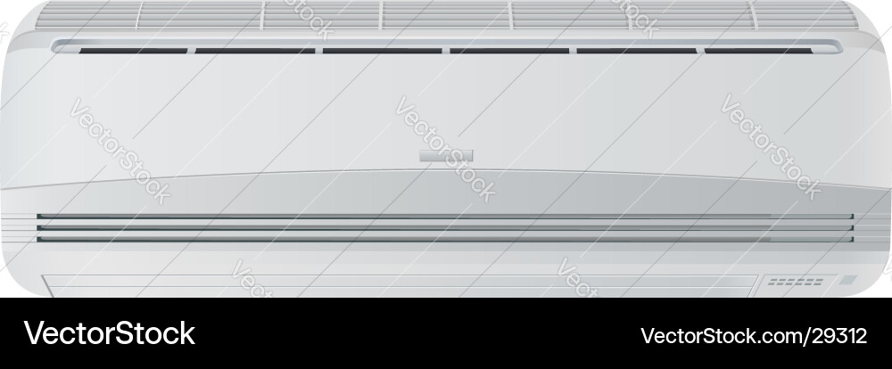 Air conditioner Royalty Free Vector Image - VectorStock