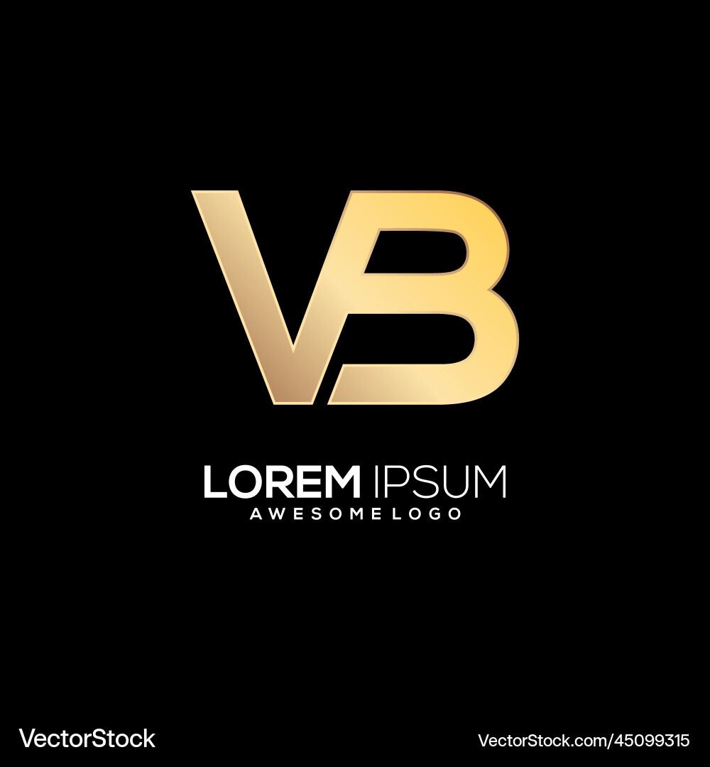 V and B Letters Logos Icon Vector Images (over 1,800)