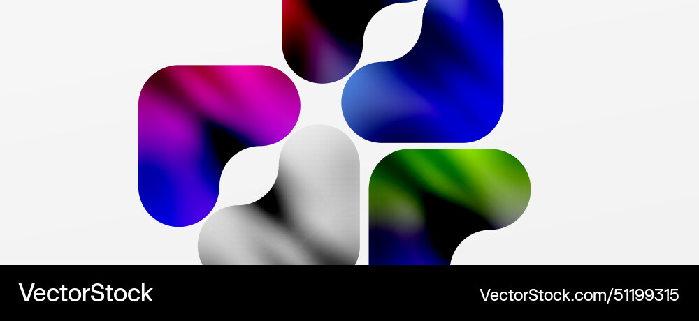 Vibrant logo with colorful pattern resembling a Vector Image