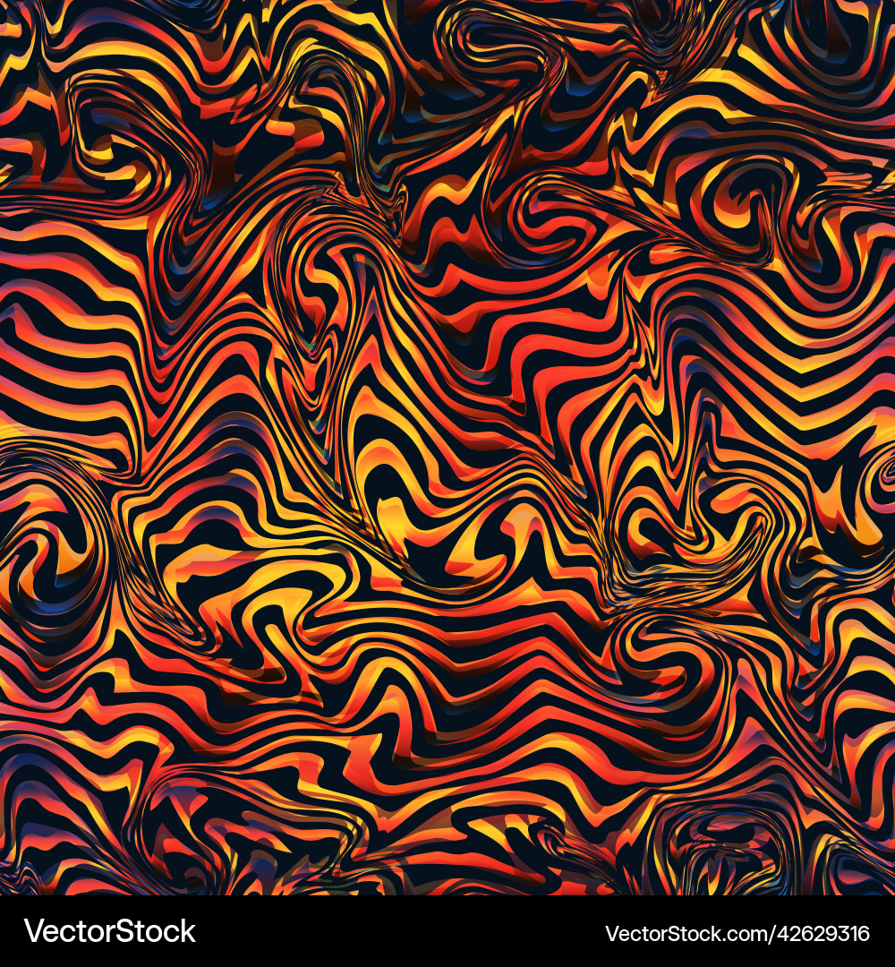 Burn curved line seamless texture Royalty Free Vector Image