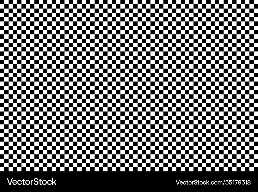 Black and white checkerboard pattern background Vector Image