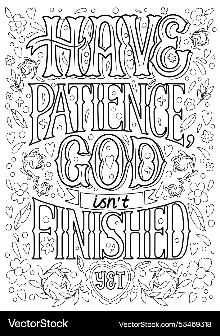 Christian religious coloring page Royalty Free Vector Image