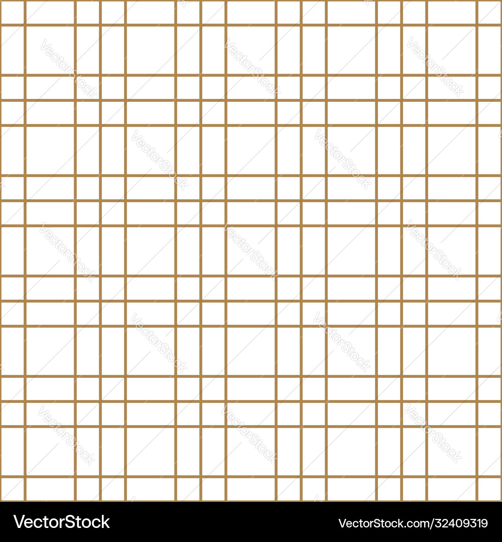Golden Japanese Kumiko Pattern Royalty Free Vector Image