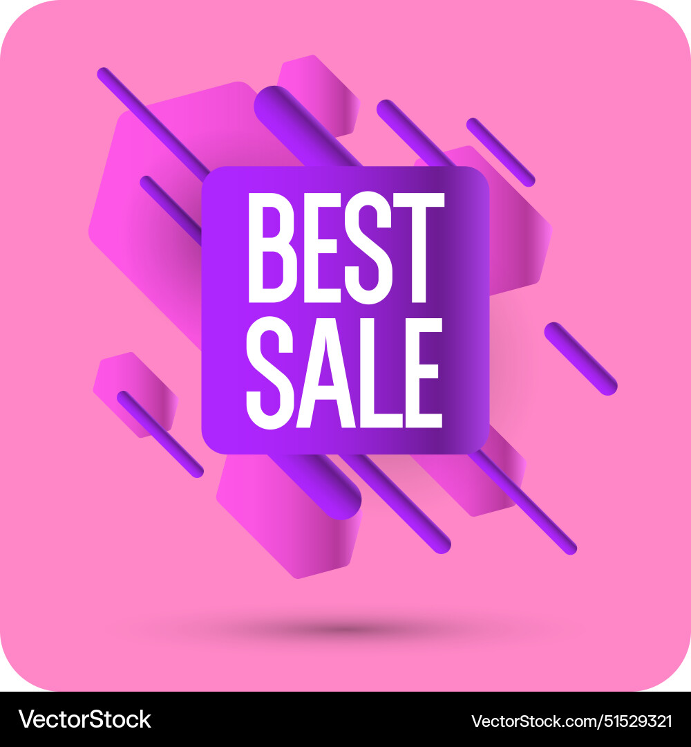 Poster sale bright abstract background Royalty Free Vector