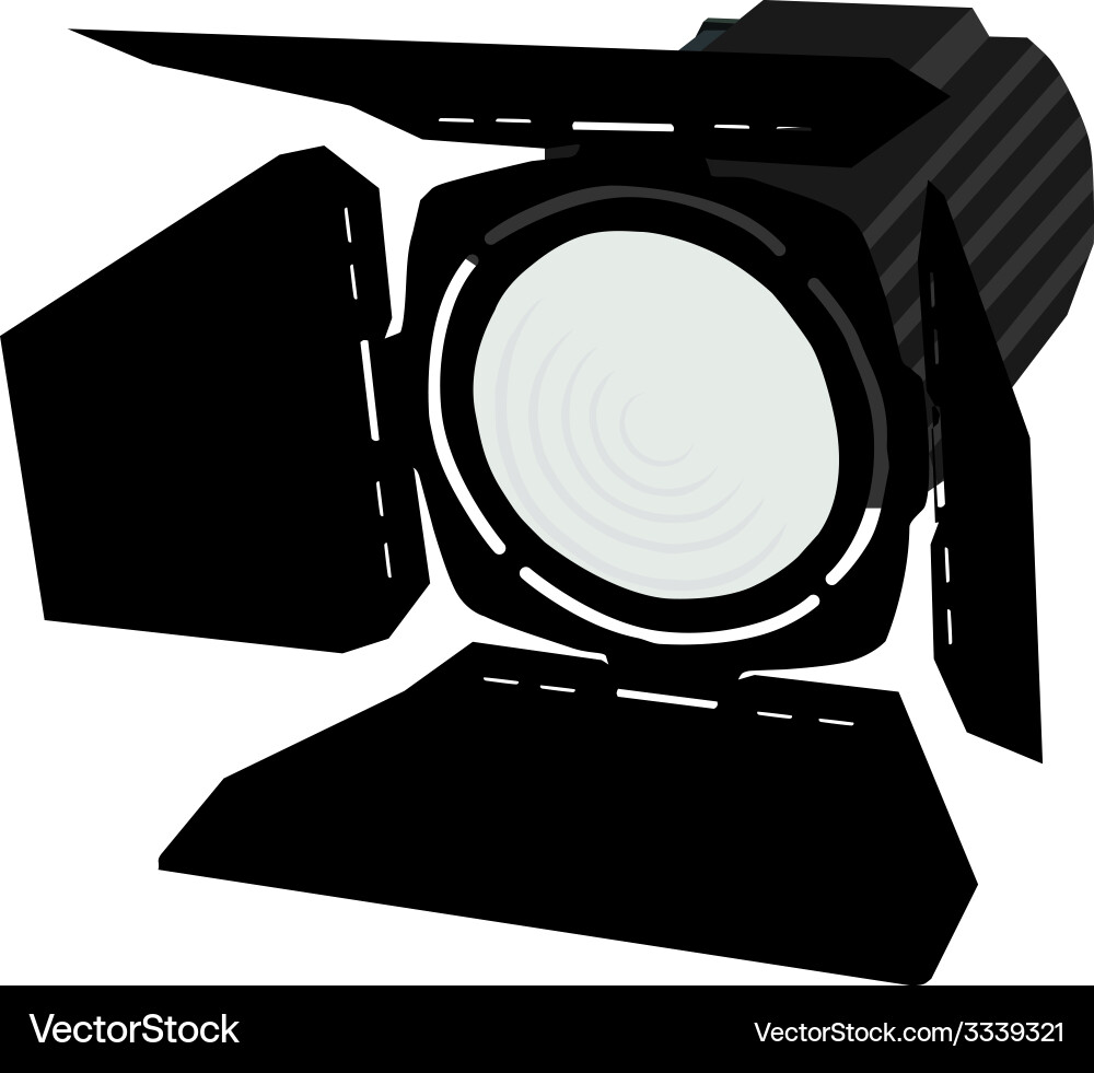 Spotlight Royalty Free Vector Image - VectorStock