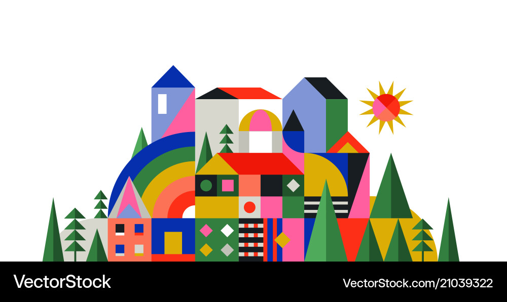 Geometric Castle Vector Images (over 2,800)