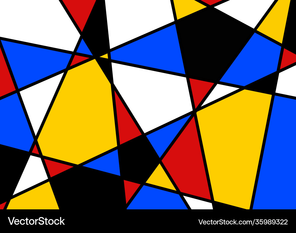 Low poly geometric design background Royalty Free Vector