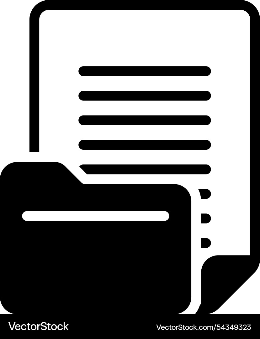 Document Royalty Free Vector Image - VectorStock