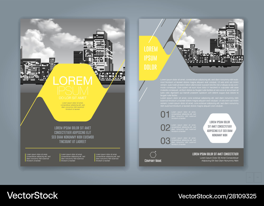 Cover annual report 1306 Royalty Free Vector Image