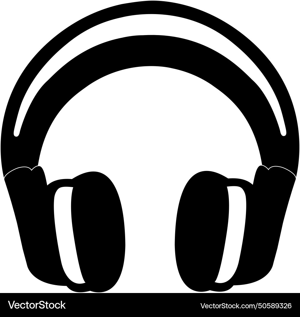 Headphone Royalty Free Vector Image - VectorStock
