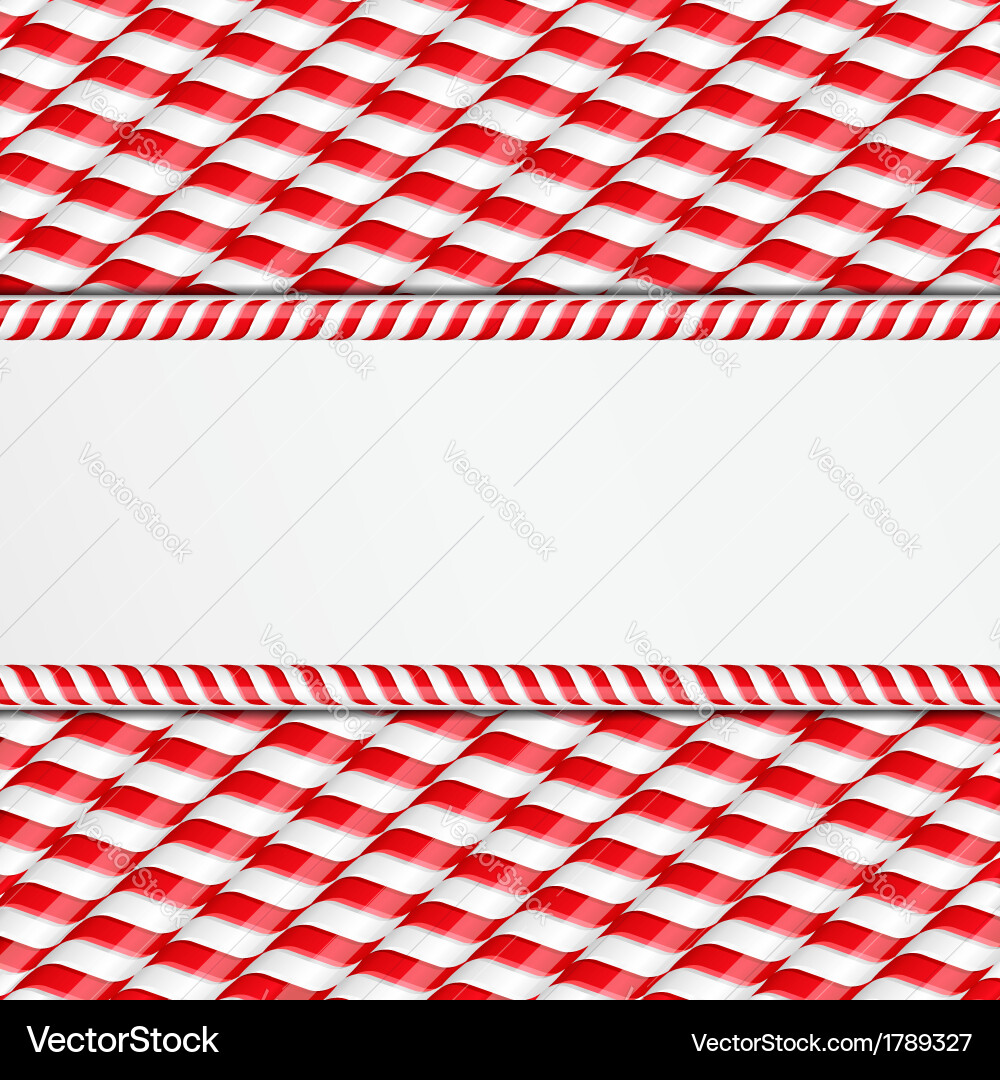Candy canes background Royalty Free Vector Image