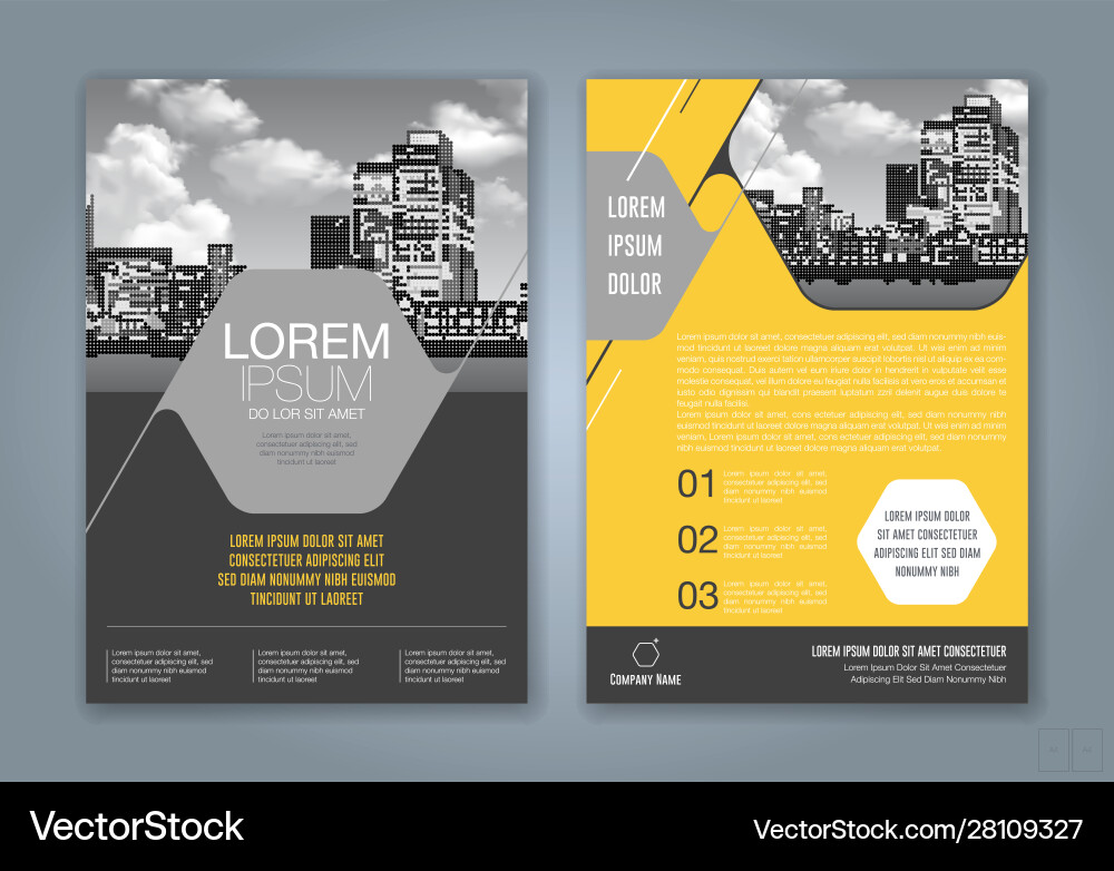 Cover annual report 1308 Royalty Free Vector Image