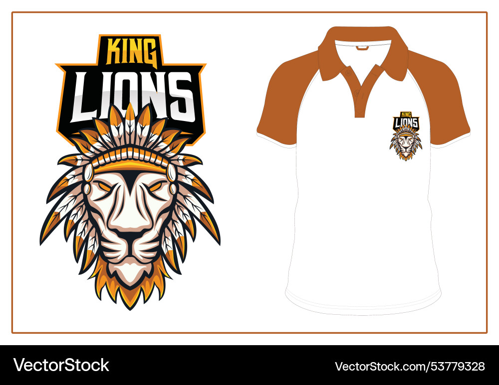 Lions sports logo Royalty Free Vector Image - VectorStock
