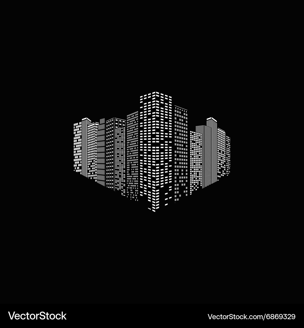 Modern Cityscape Royalty Free Vector Image - VectorStock