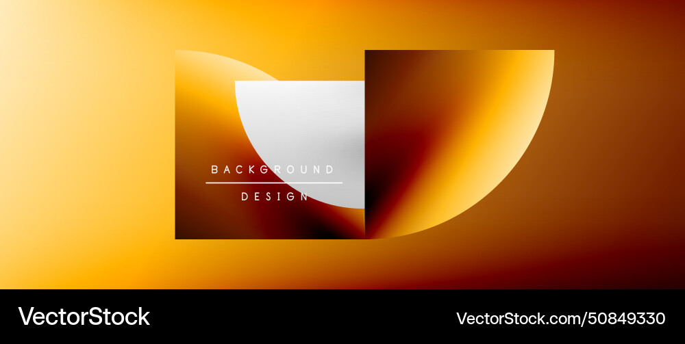 Bright color circle and round element minimal Vector Image