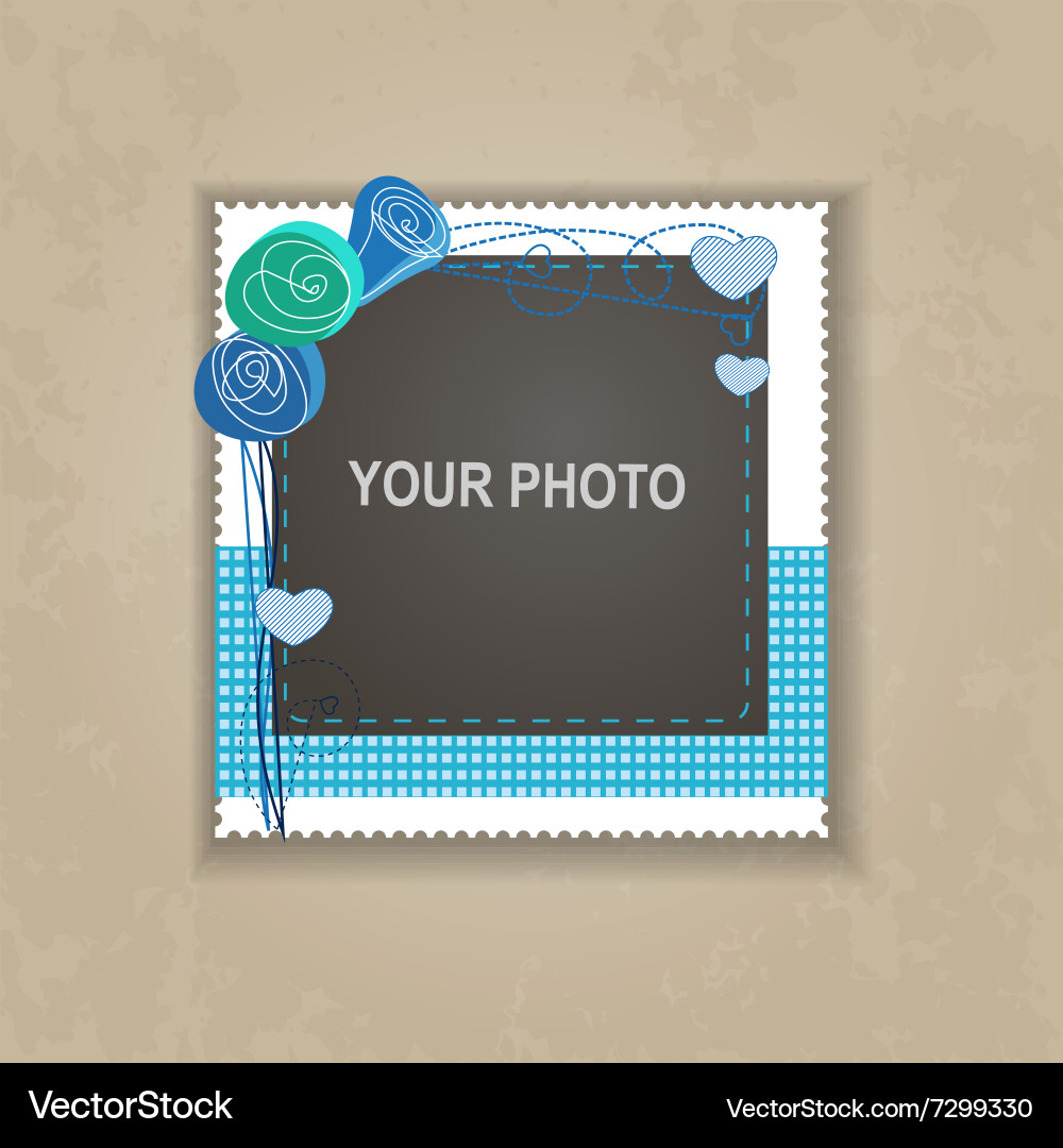 Photo frame Royalty Free Vector Image - VectorStock