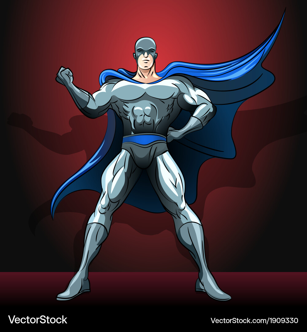 Superhero Royalty Free Vector Image - VectorStock