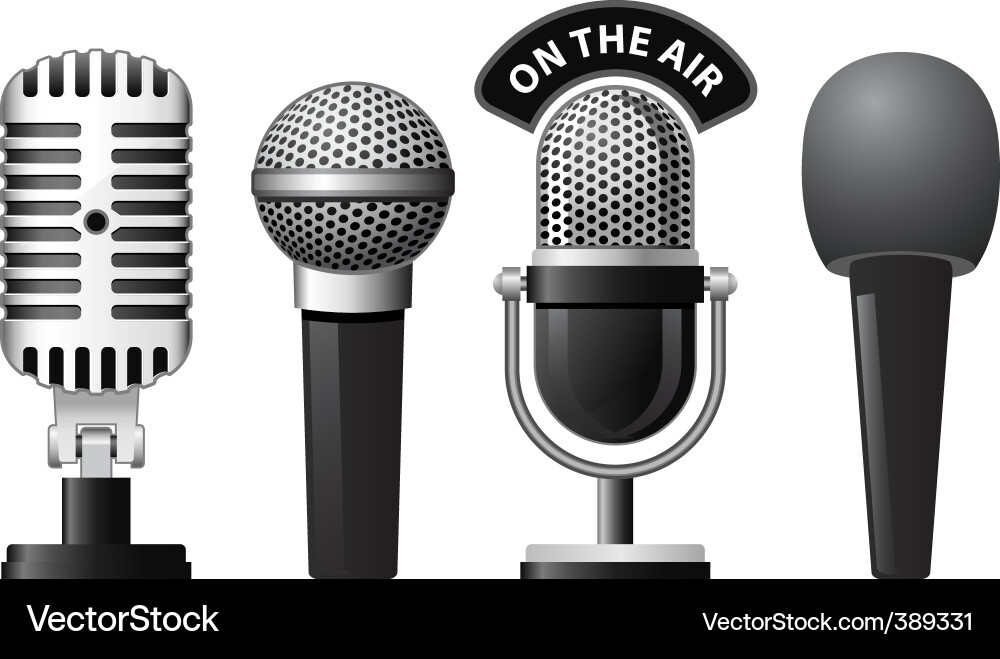 Boom Microphone Vector Images (over 410)