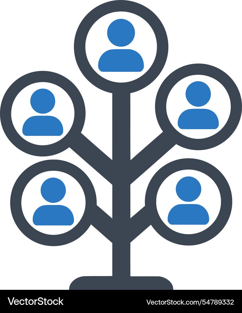 Family tree icon Royalty Free Vector Image - VectorStock