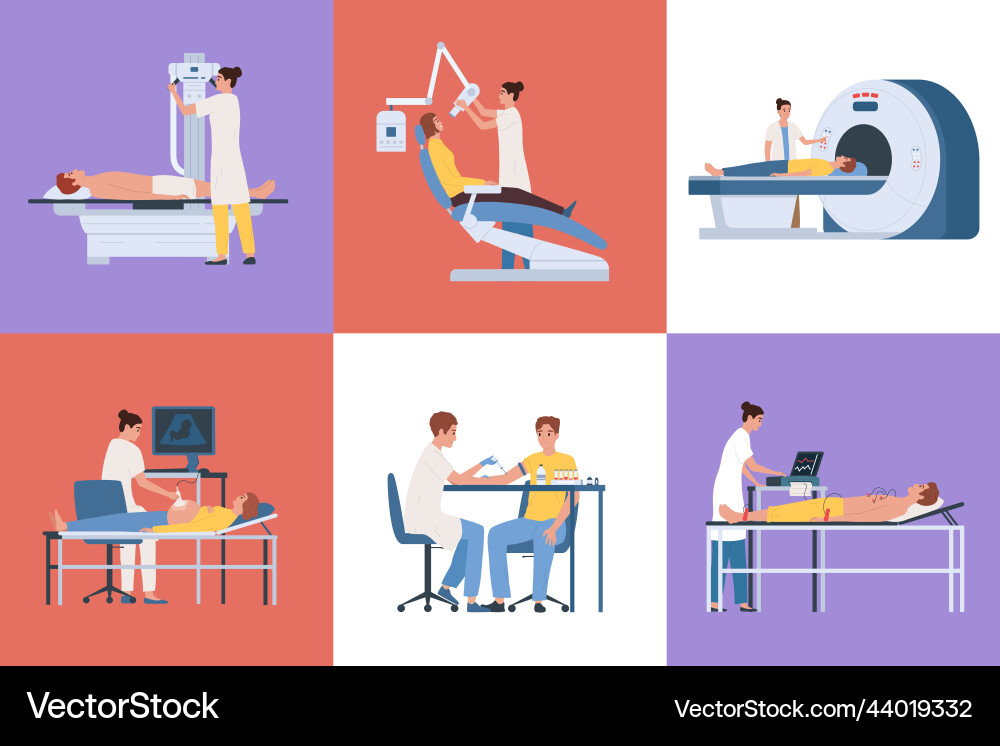 Medical equipment set Royalty Free Vector Image