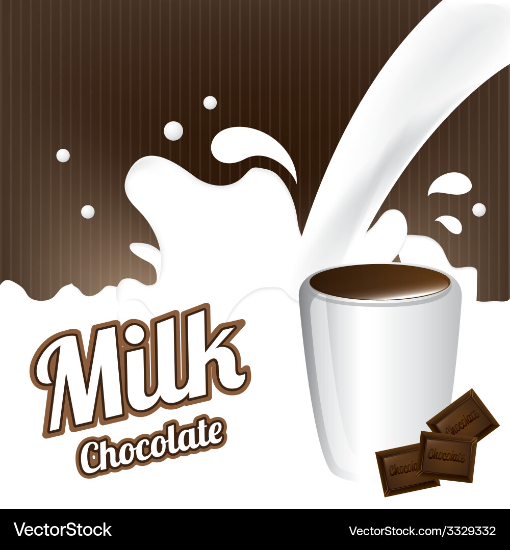 Milk design Royalty Free Vector Image - VectorStock