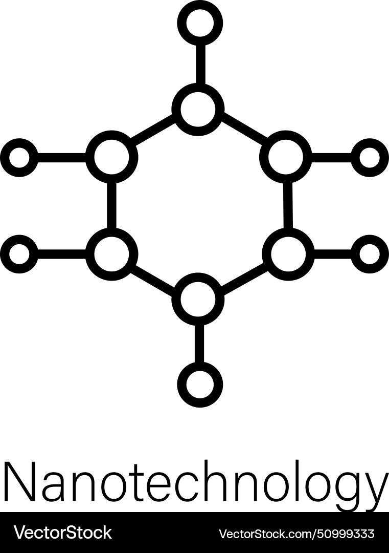 Nanotechnology Royalty Free Vector Image - VectorStock
