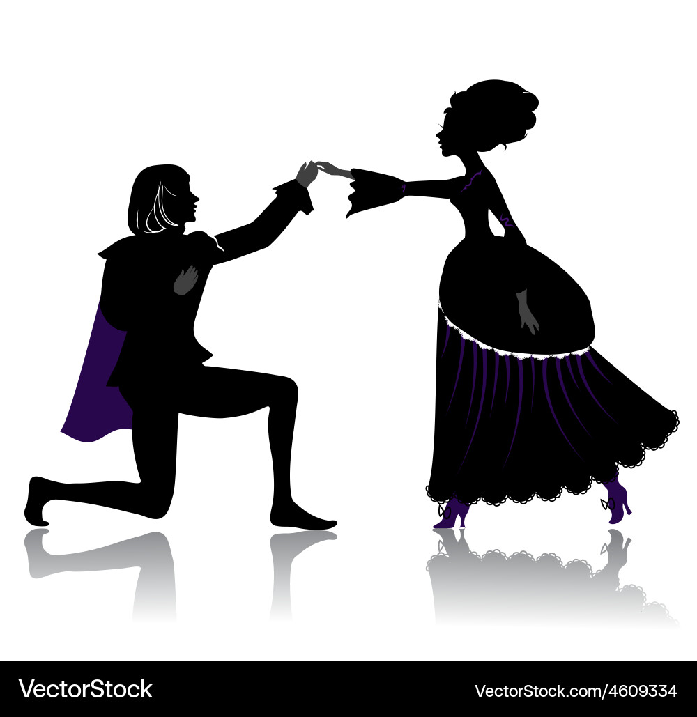 Dancing couple Royalty Free Vector Image - VectorStock