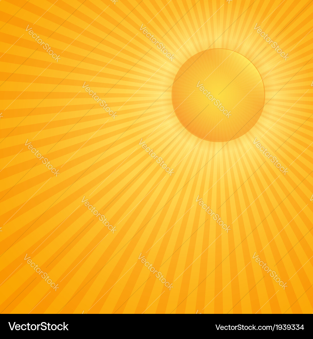 Sun Royalty Free Vector Image - VectorStock
