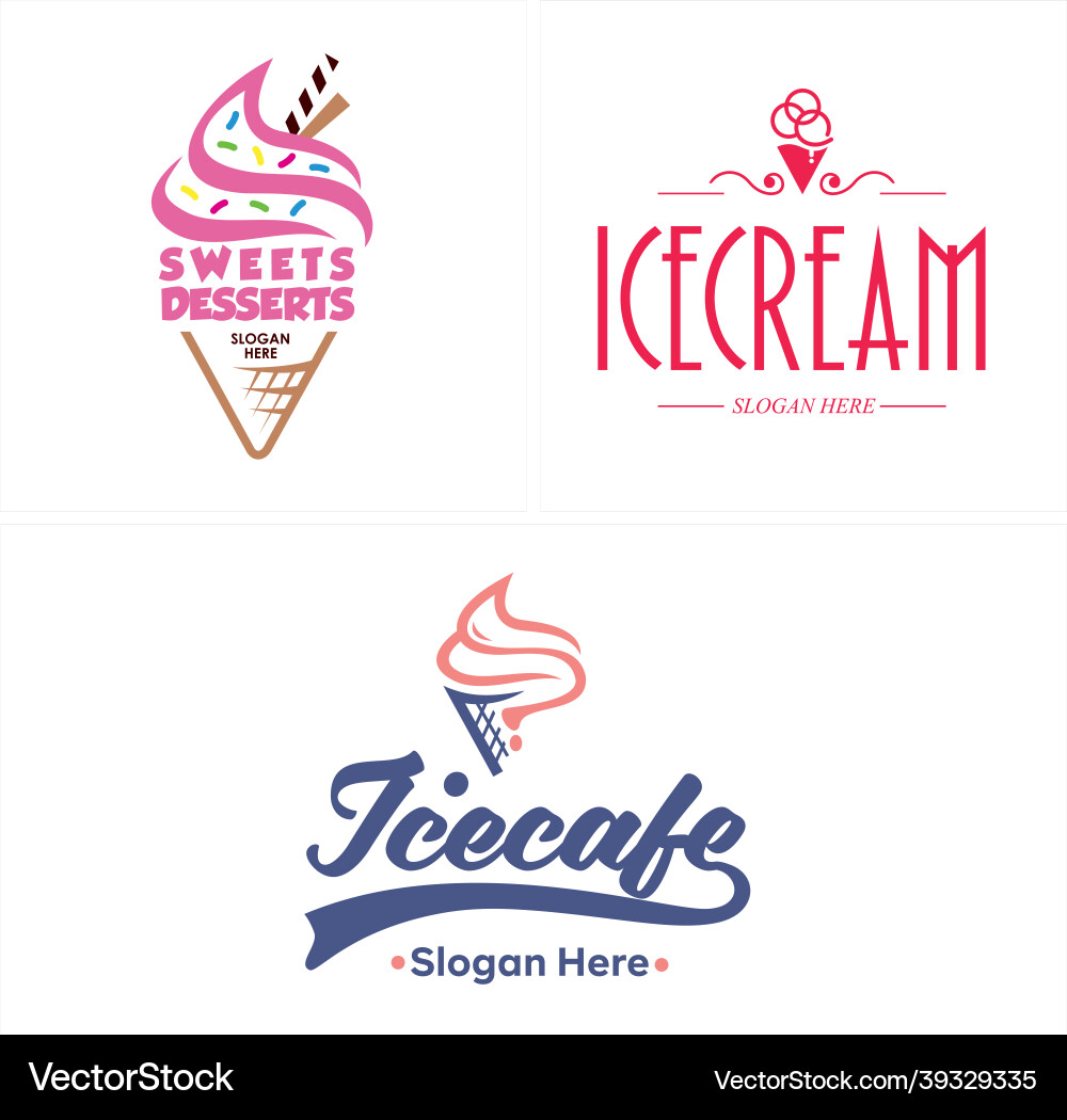 Popsicle Logo Retro Vector Images (over 110)