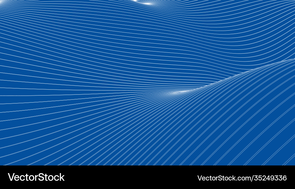 Modern background waves Royalty Free Vector Image