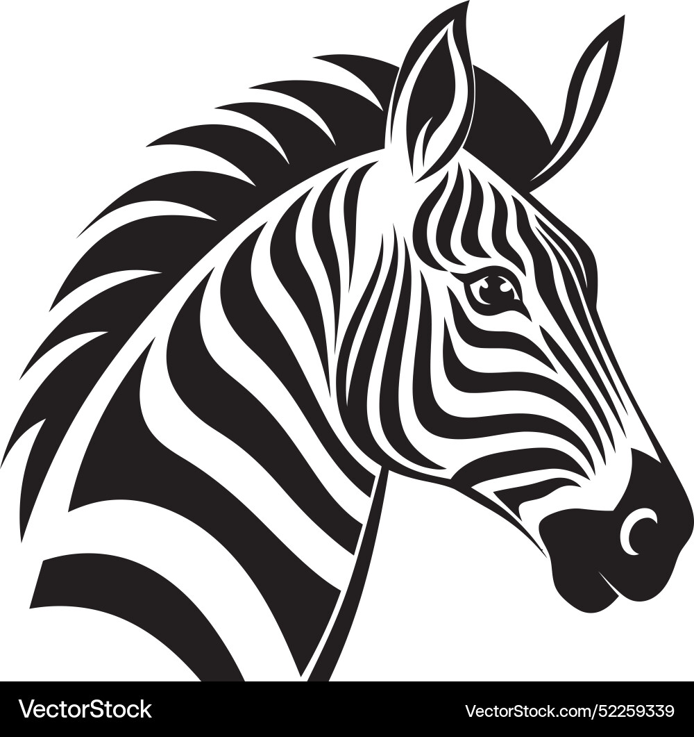 Fearless black wolf roaming graphicstylized lone Vector Image