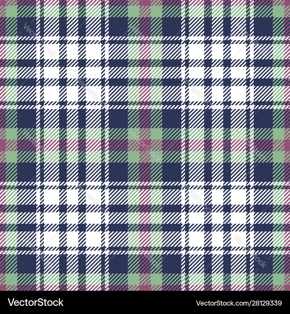 Plaid pattern seamless texture Royalty Free Vector Image