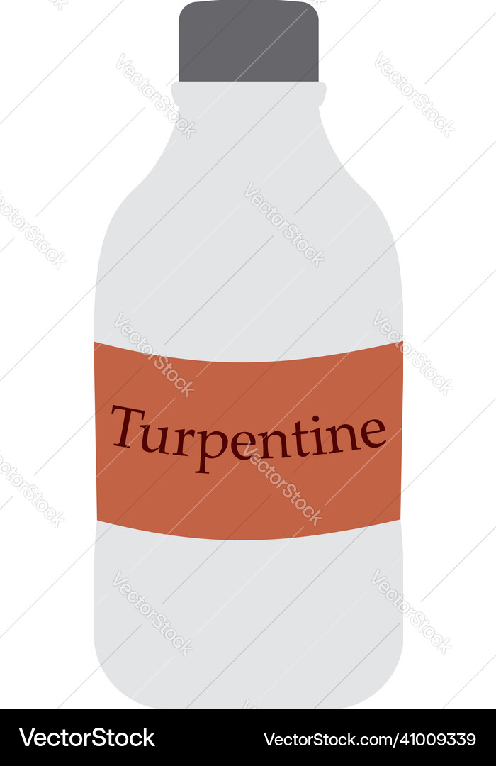 Turpentine icon Royalty Free Vector Image - VectorStock
