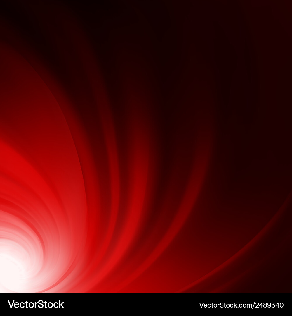 Red Light Twists & Lines Royalty Free Vector Image