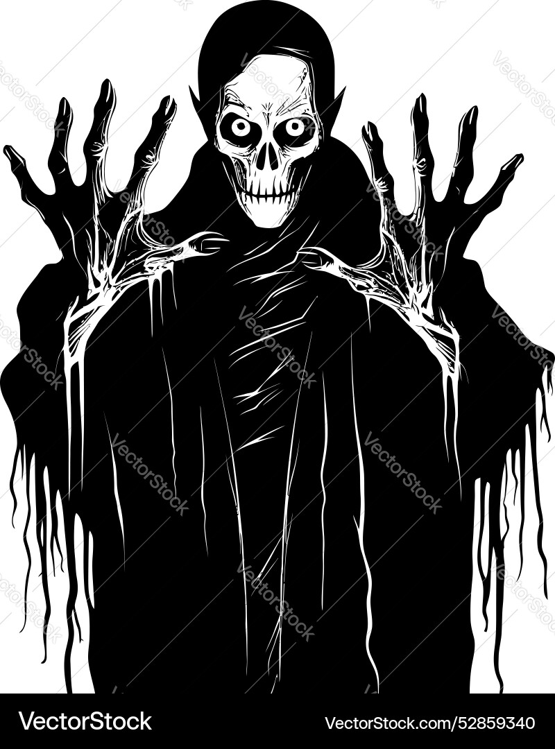 Sinister snatch iconic zombie hands symbol Vector Image