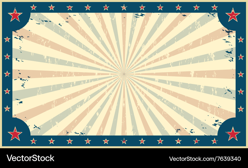 Vintage Circus Poster Template Circus Carnival Frame Vintage 2d Vector