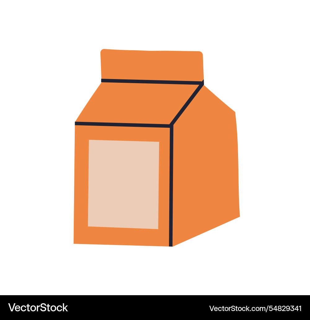 Eco-friendly kraft box pack biodegradable carton Vector Image