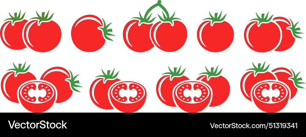 Tomato Royalty Free Vector Image - VectorStock