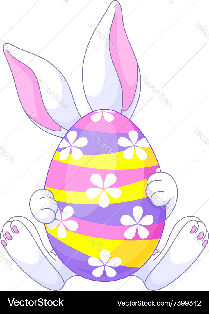 Easter egg Royalty Free Vector Image - VectorStock