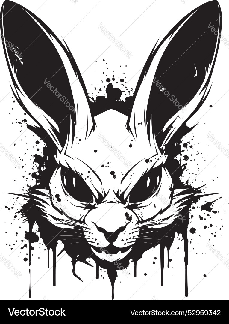 Stormbird rage filled logo icon tempertalon Vector Image