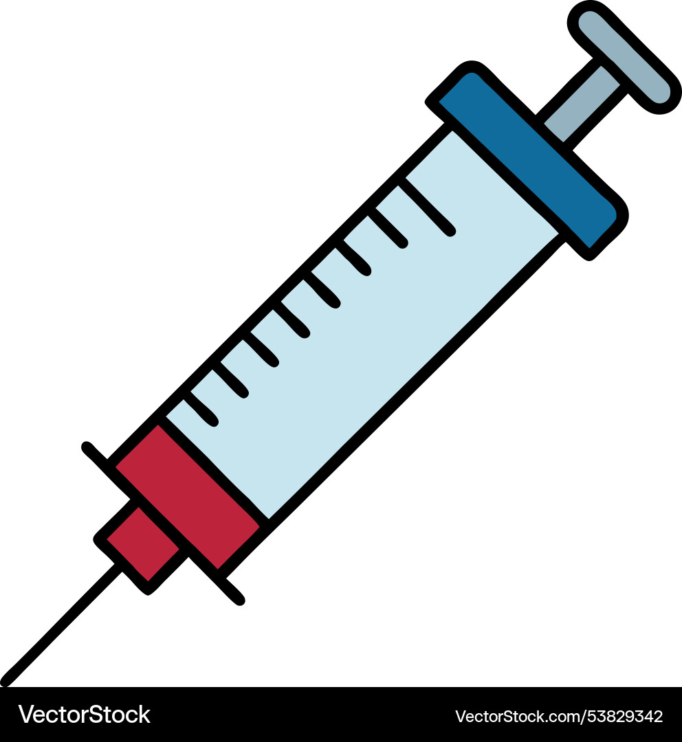 Syringe icon Royalty Free Vector Image - VectorStock