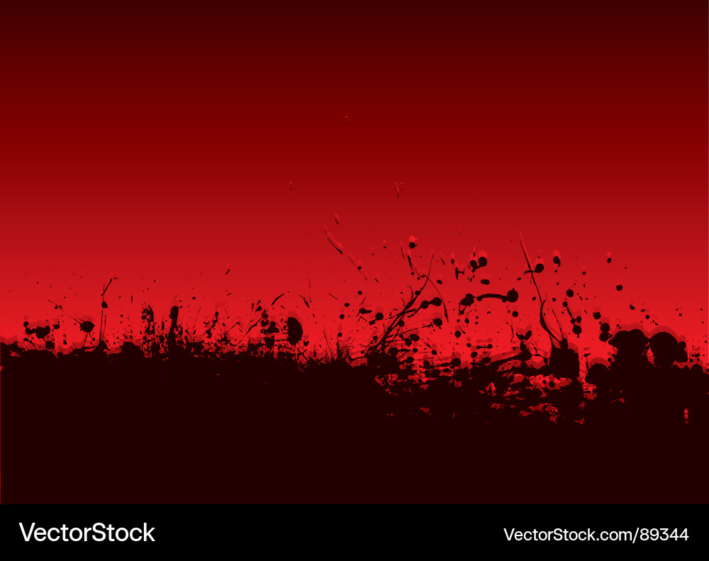 Abstract blood splat Royalty Free Vector Image