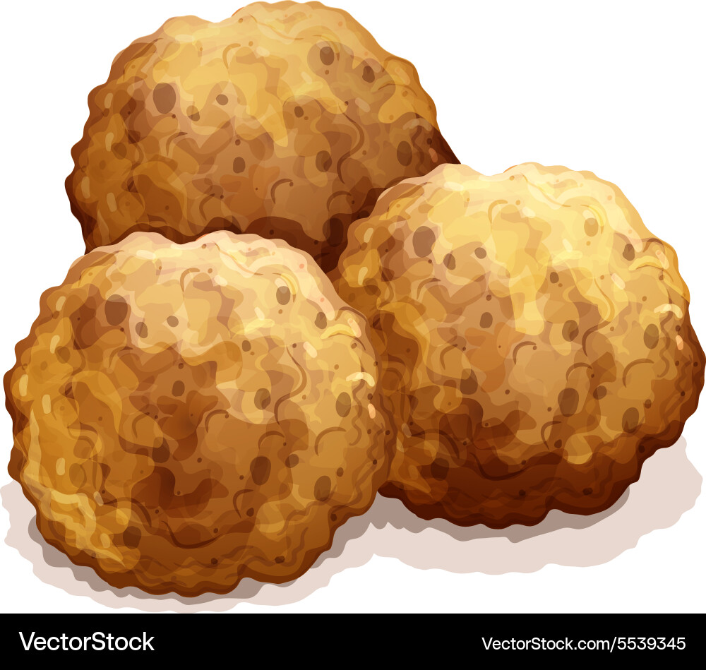 Meatball Royalty Free Vector Image - VectorStock