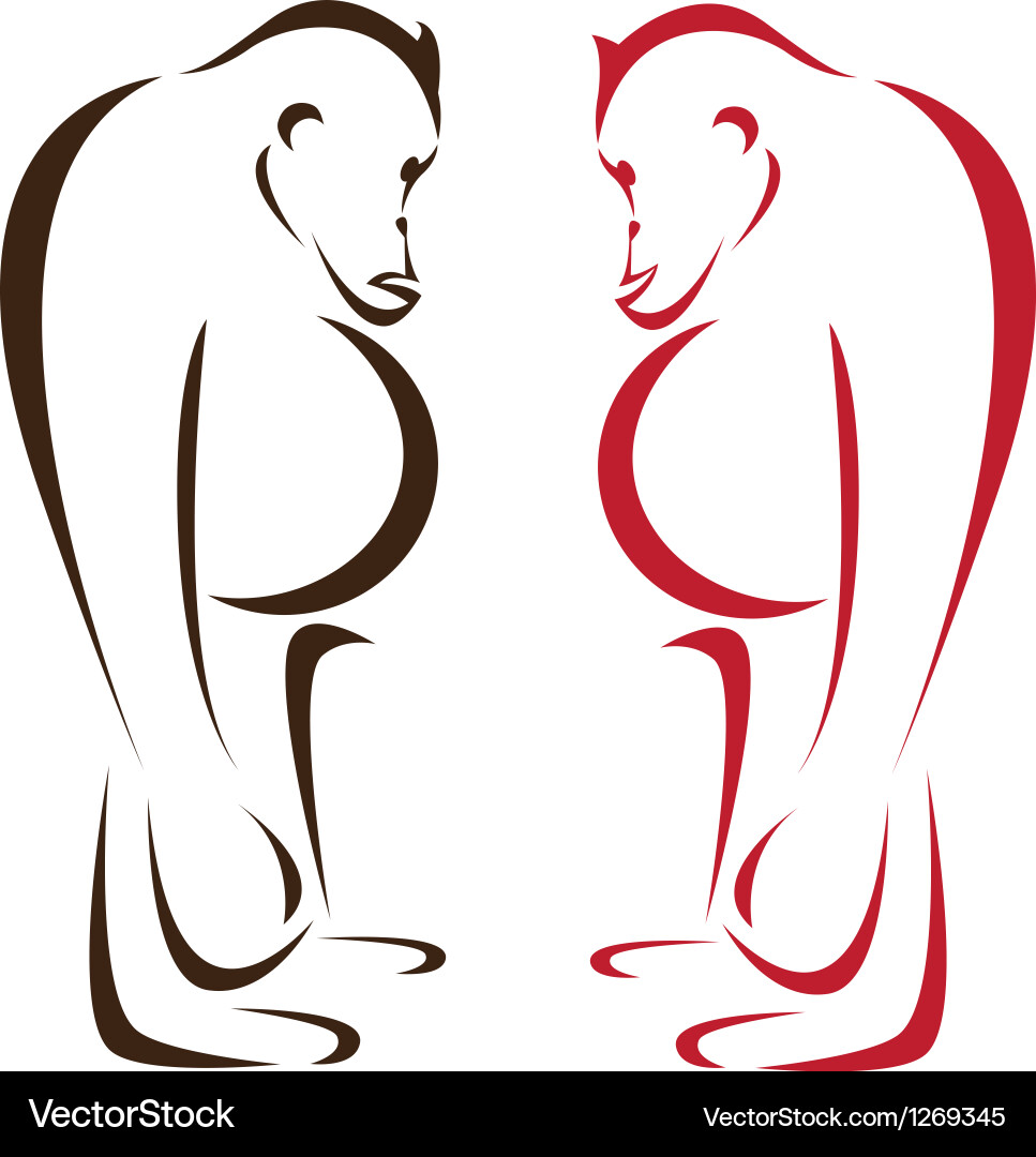 Orangutan Royalty Free Vector Image - VectorStock