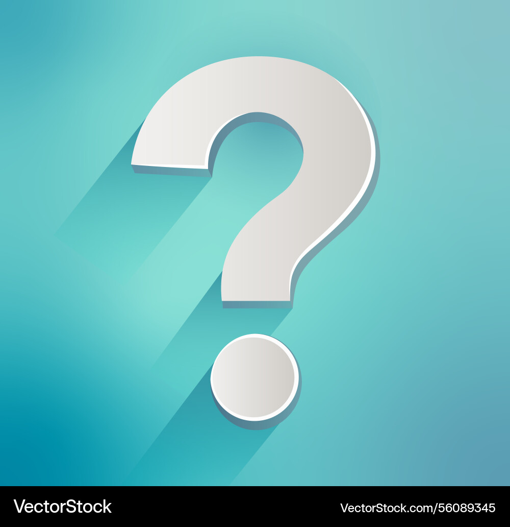 Question mark background Royalty Free Vector Image
