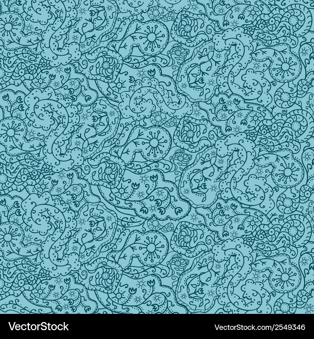 Abstract colorful hand-drawn pattern Royalty Free Vector