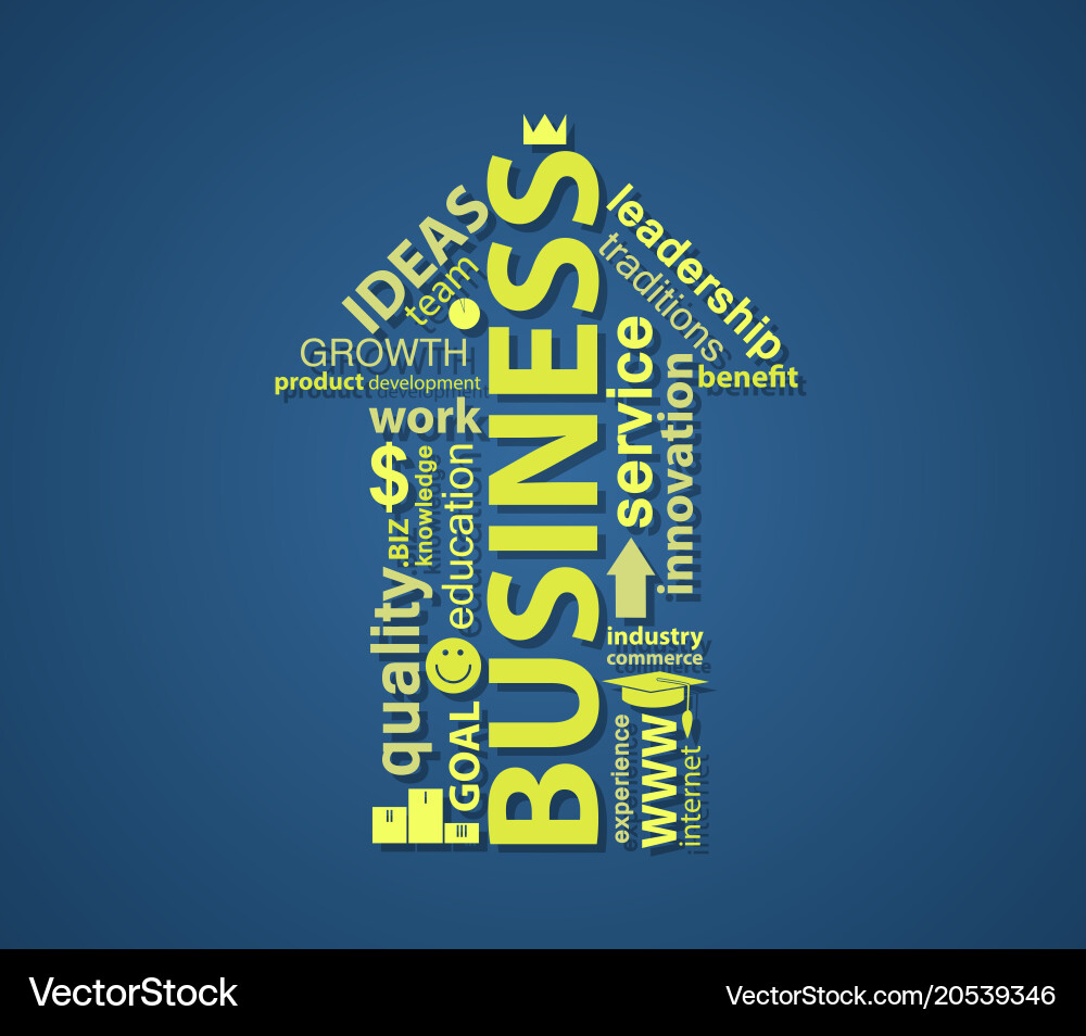 Business arrow Royalty Free Vector Image - VectorStock