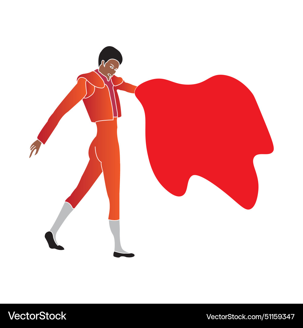 Matador icon Royalty Free Vector Image - VectorStock